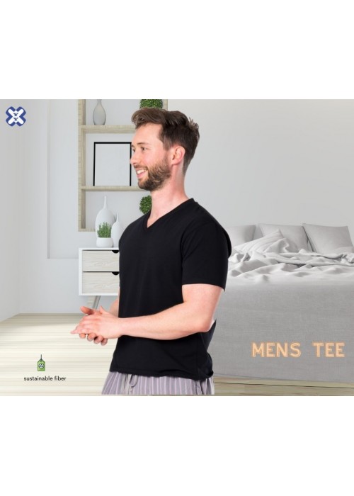Men's Modal Cotton Tee - YARN YARD ONLINE LIMITED