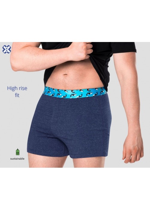 Men's Cotton Modal Boxer High Rise series - YARN YARD ONLINE LIMITED