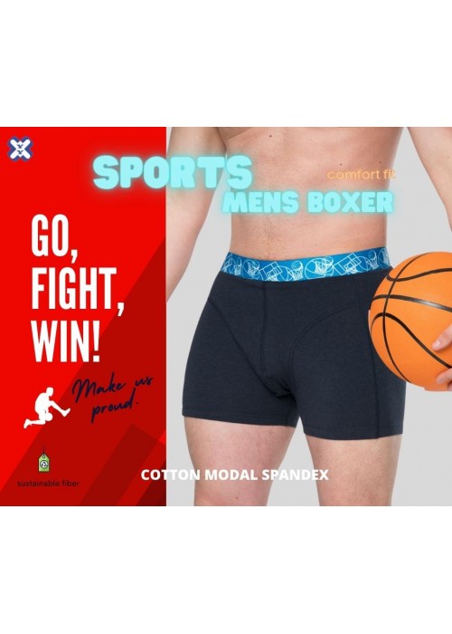 Men's Cotton Modal Boxer brief Sport Collection