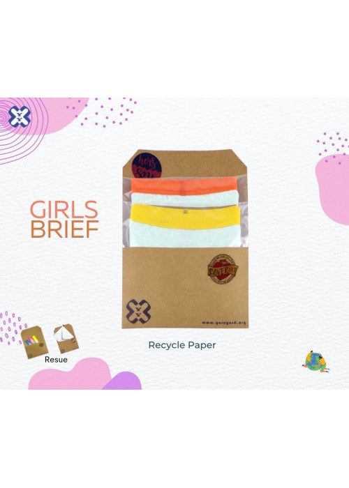 Girls Modal Cotton Briefs - YARN YARD ONLINE LIMITED